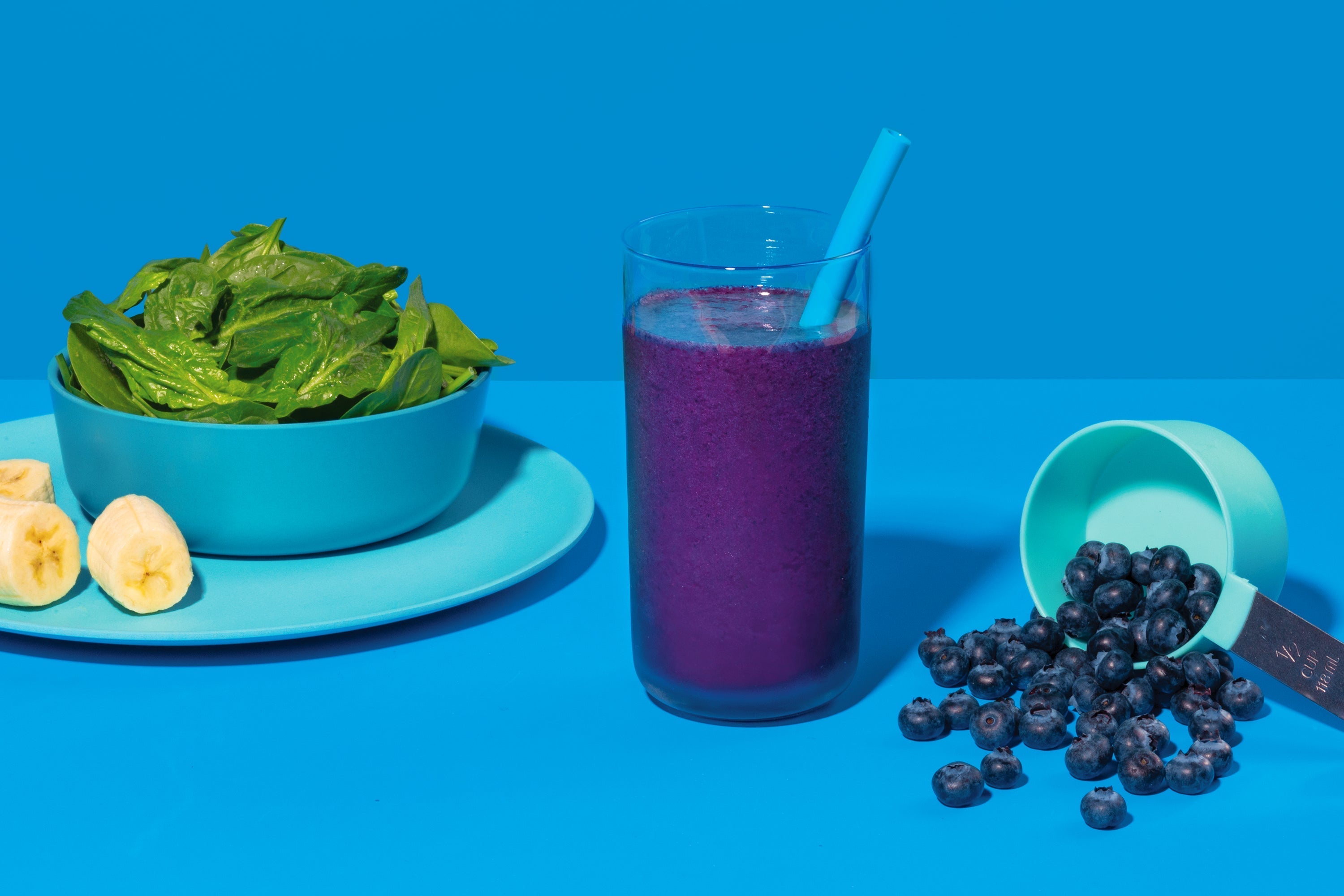 Súper batido azul – Nutribullet